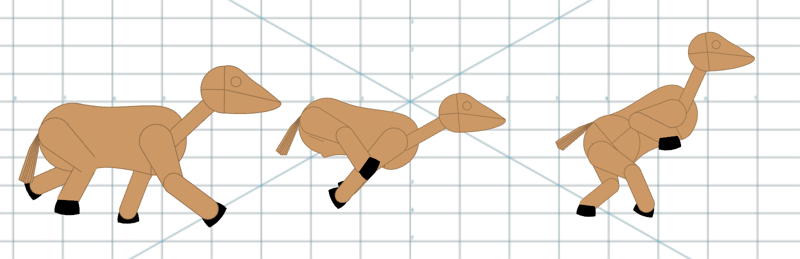 Quadrupeds characters and other animals - test